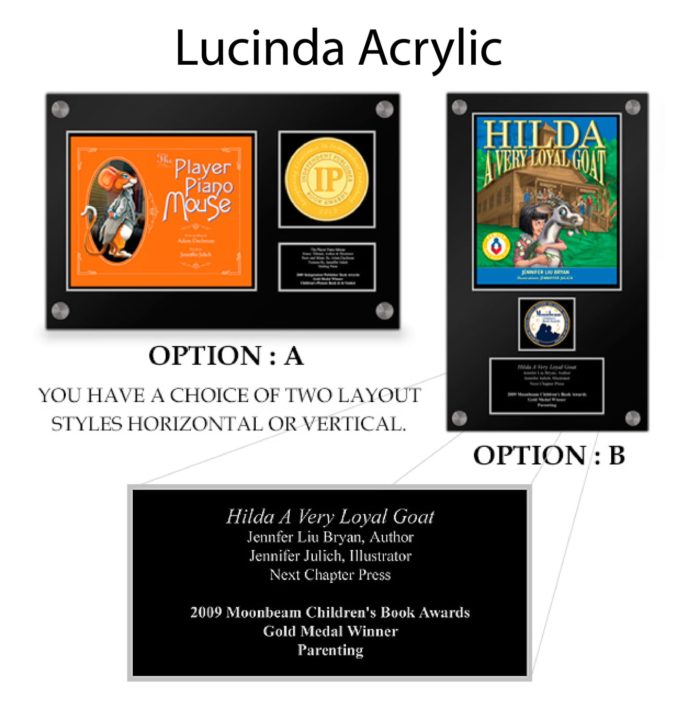 Axiom recognition Plaque