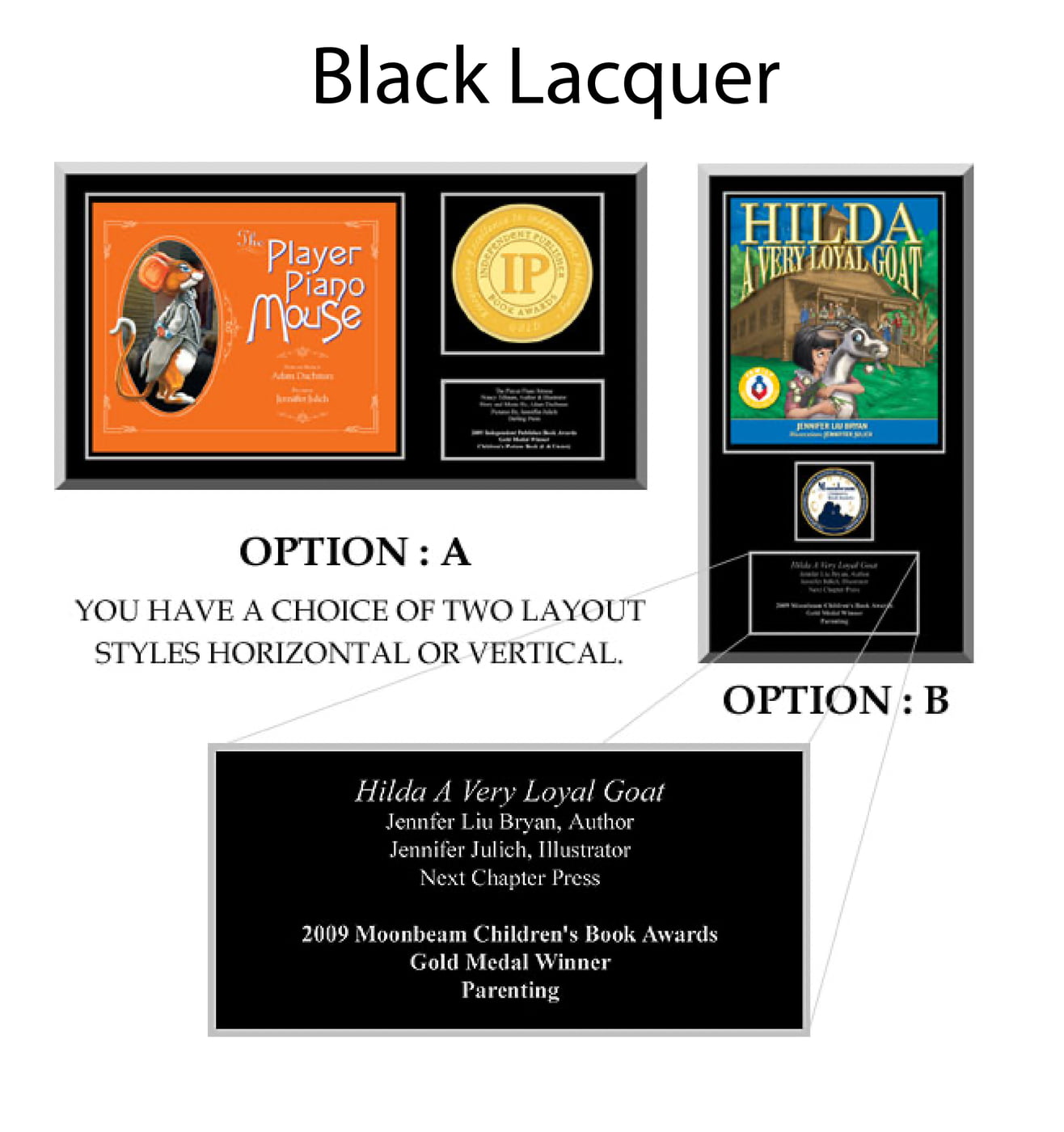 Axiom recognition Plaque